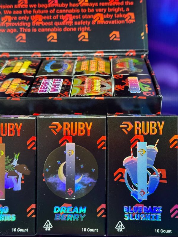 Ruby live resin disposable bar 1000mg