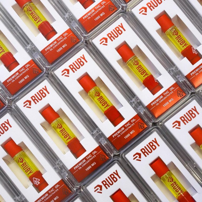 Ruby live resin disposable bar 1000mg