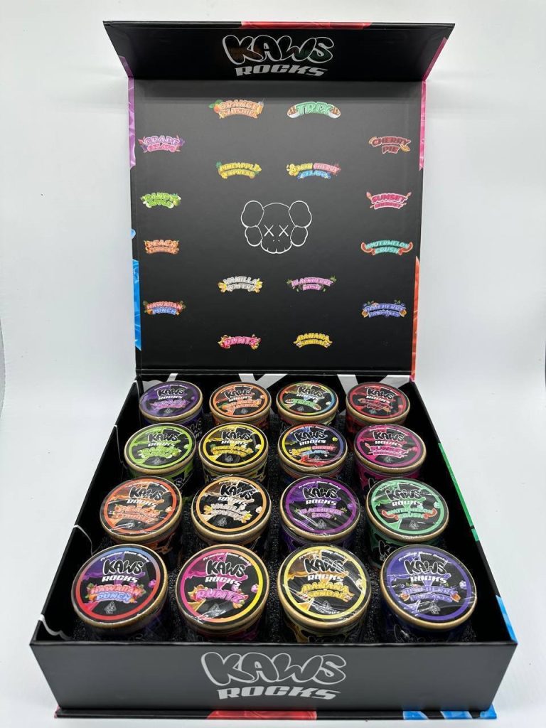 kaws rocks marijuana weed cannabis exotic