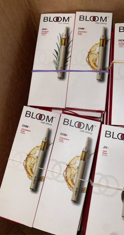 bloom 1g live vape cartridge 1000mg