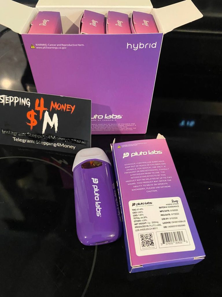pluto labs 2g live resin distillate disposable vape pen